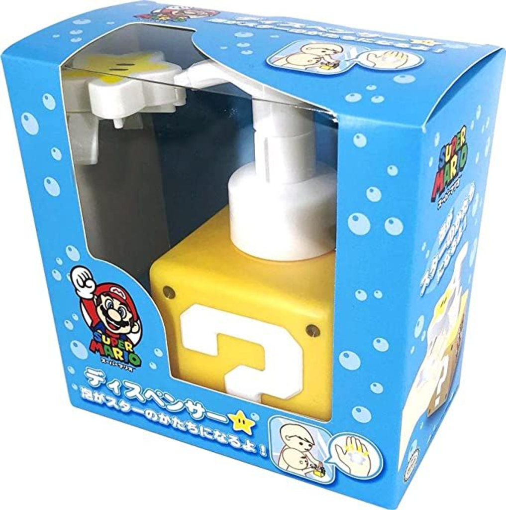 Sun Art Super Mario Hand Soap Dispenser Foam Type Star Shaped - IMBEAU
